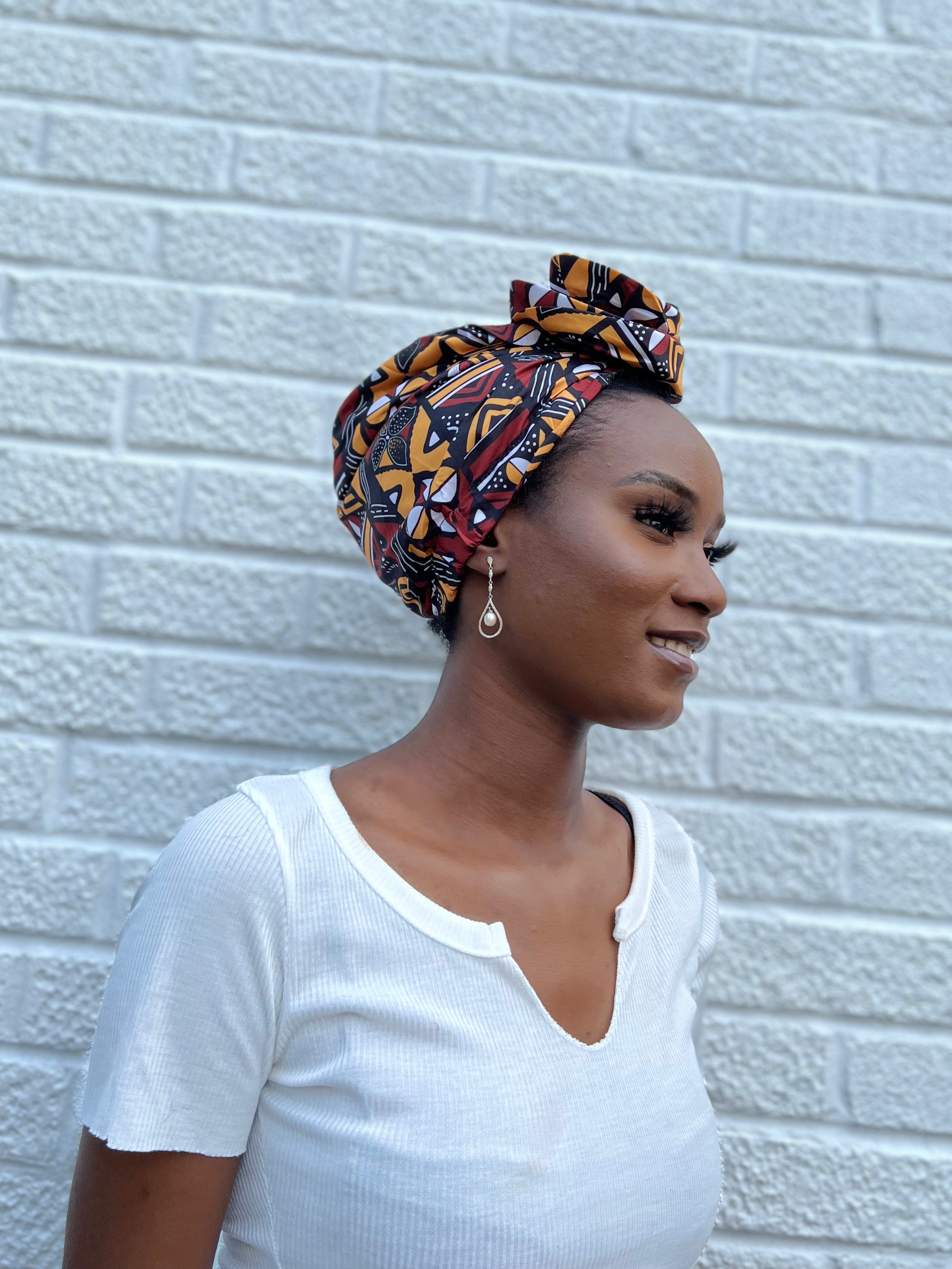 Queen Slip On Satin lined turban – Joyous Luxurious